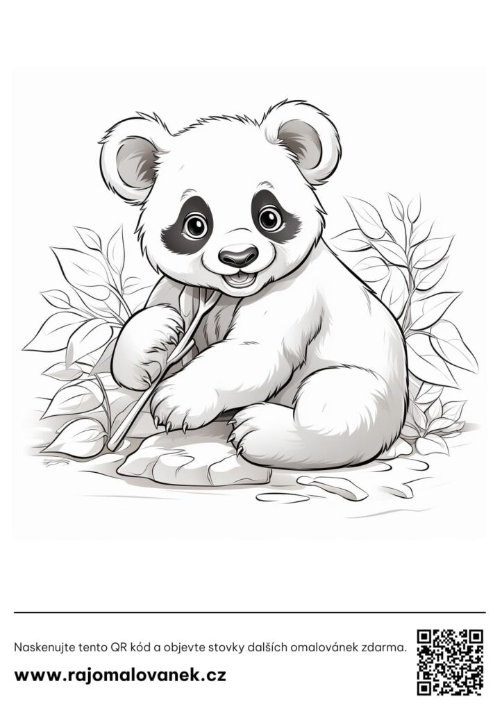 Páginas para colorear de pandas: ¡imprime gratis y colorea!